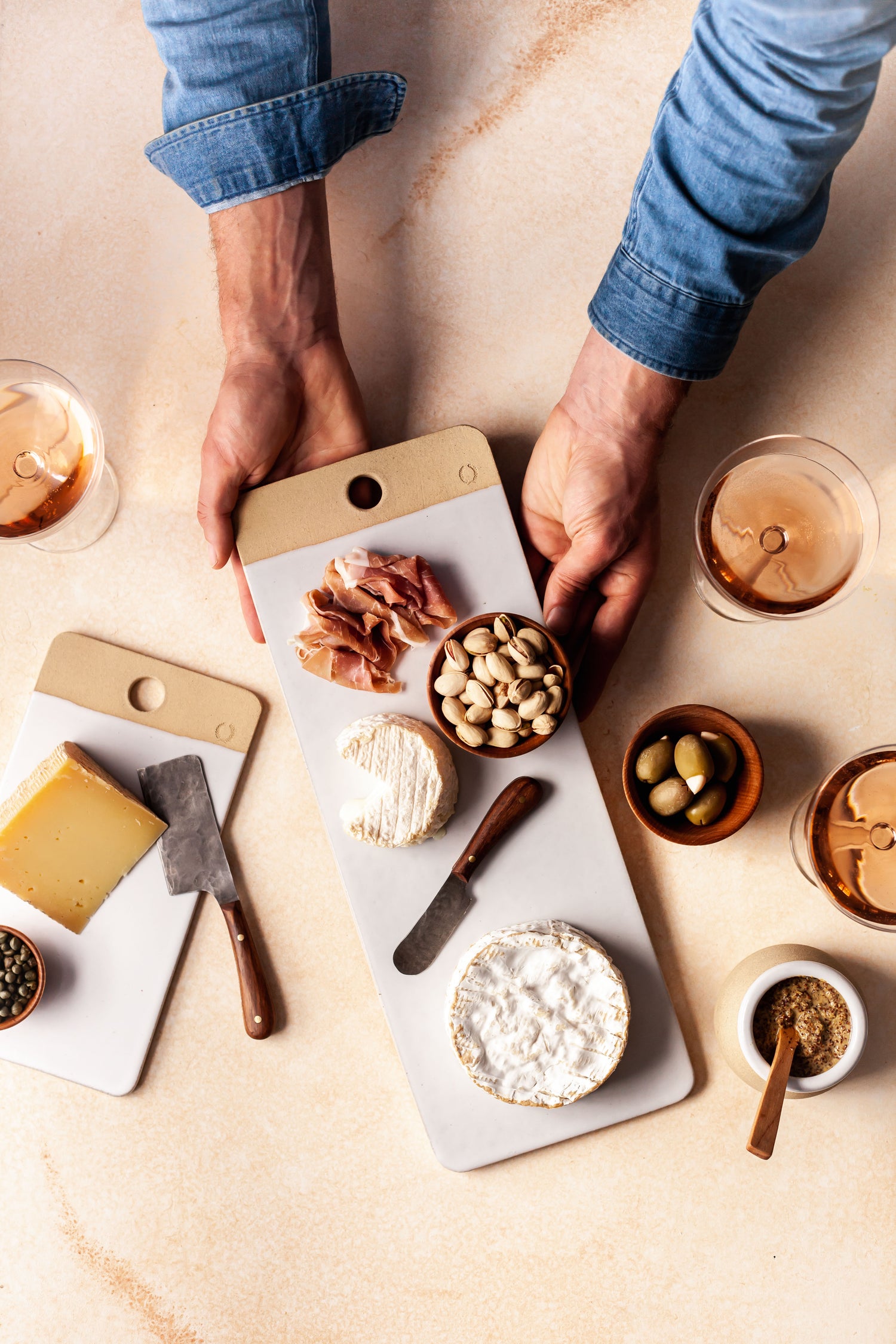 Farmhouse Pottery - Rectangular Cheese Stone - Medium