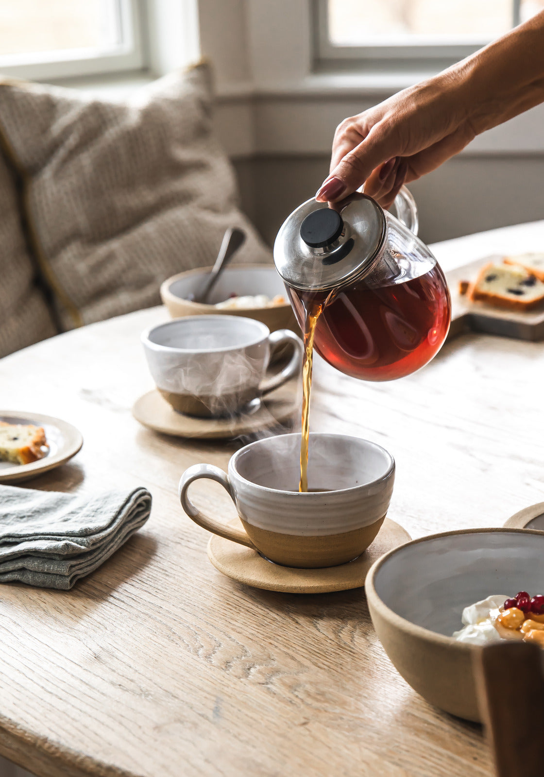 Farmhouse Pottery - Glass Teapot