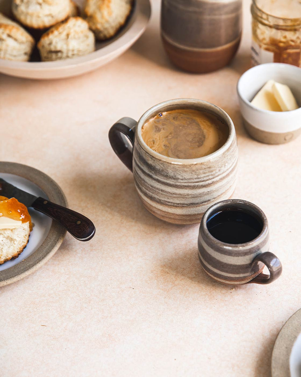 Marbled Stone Mug – Farmhouse Pottery