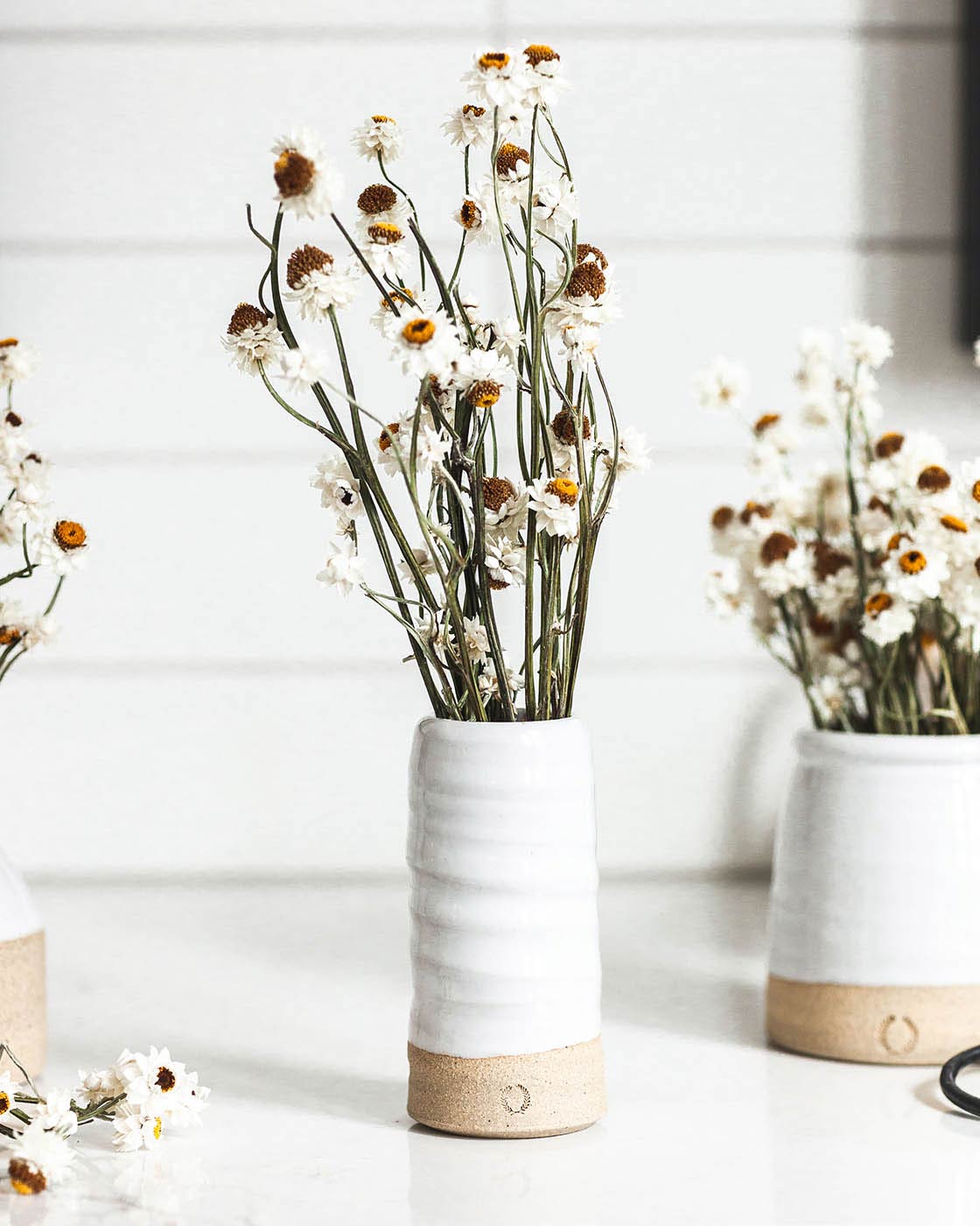 Farmhouse Pottery - Daisy Vase Set